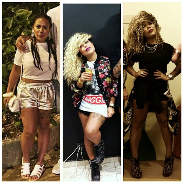 Look para show de Rap (hip-hop) - Deborah Gomes