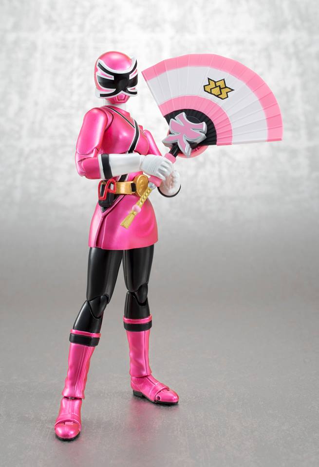 Firestarter's Blog: SDCC Exclusive Metallic SHF Pink Samurai Ranger ...