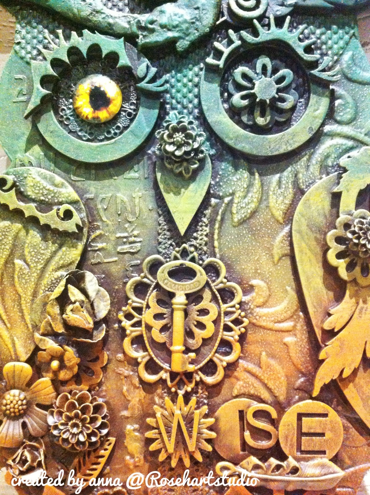 Powertex UK Blog : It's owl about the mixed media!