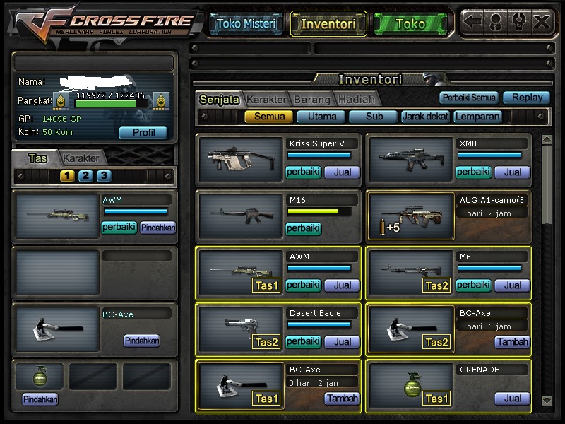 xMETEORCHEATx: CHAR CROSSFIRE