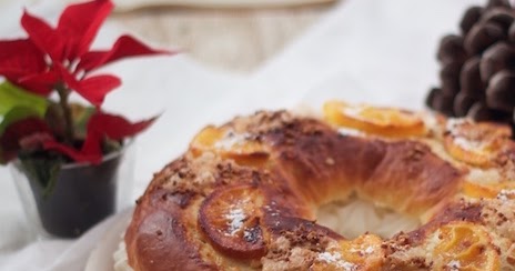 - Los Blogs de María -: Rosco de reyes sencillo y rápido relleno de nata