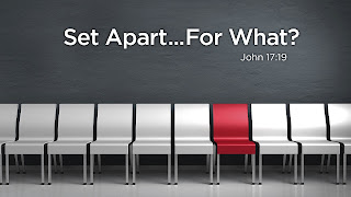 Set Apart for More: What's In A Name?