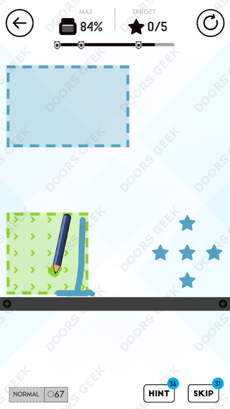 Draw Here Level 67 ~ Doors Geek