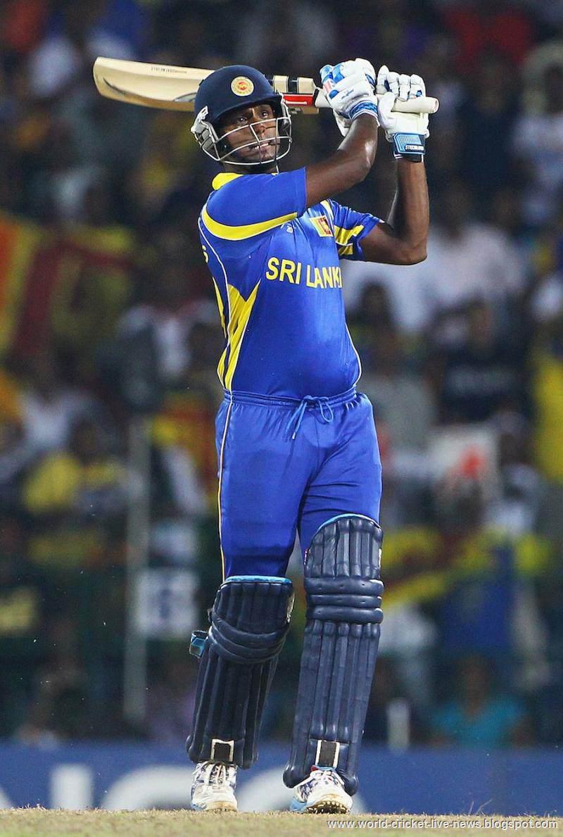 Sri Lankan Cricketer Angelo Mathews ~ world Cricket
