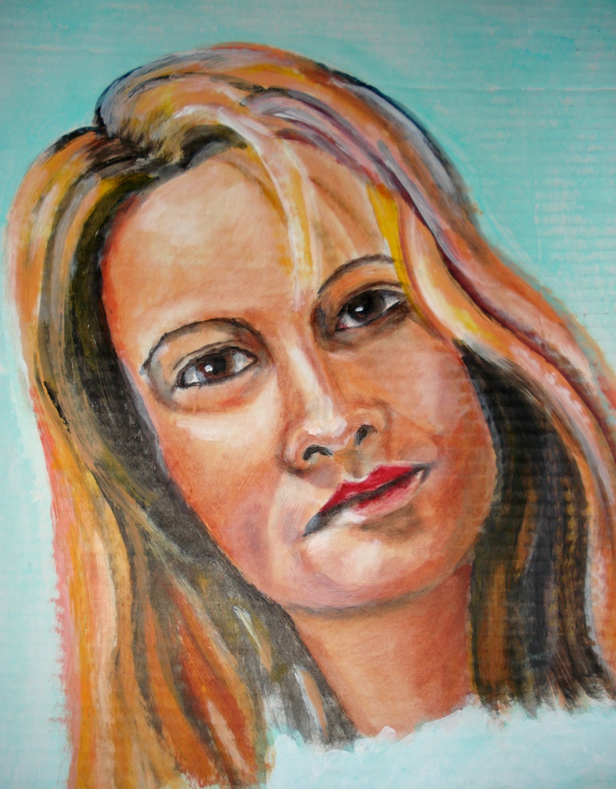 Peintures et portraits. Acrylique et pastel.: Portraits à l'acrylique ...