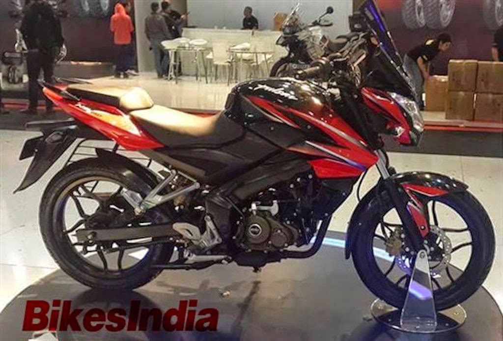 Pulsar 150 NS fully production model shown in Turkey, with 17 bhp of ...