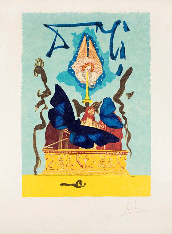 Salvador Dalí The Resurrection. 1979.