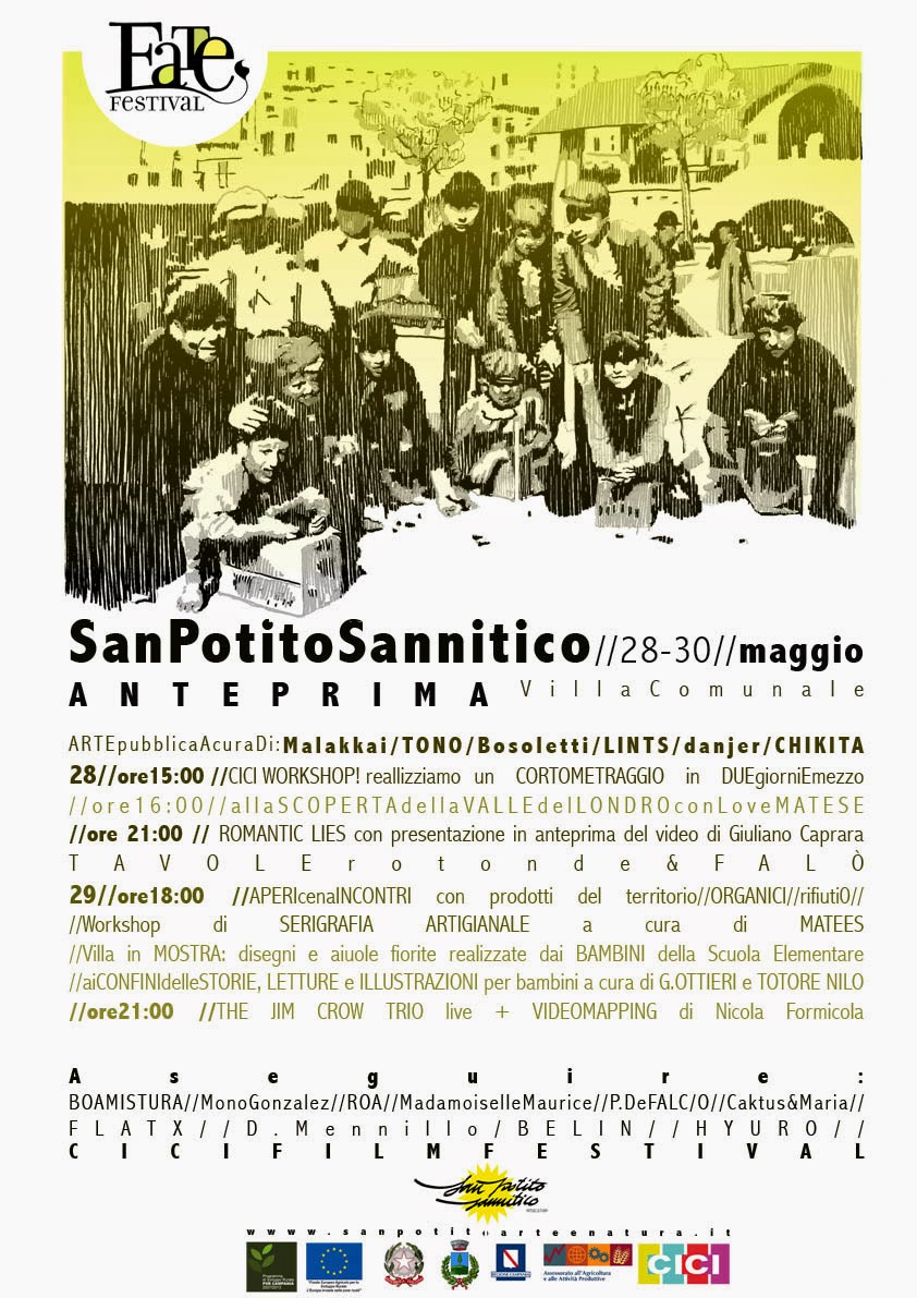 SAN POTITO SANNITICO. Tutto pronto per l’anteprima di Fatefestival 2015 ...