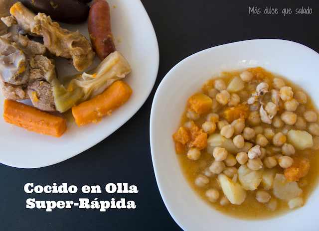 Más dulce que salado: Cocido en Olla Super-Rápida