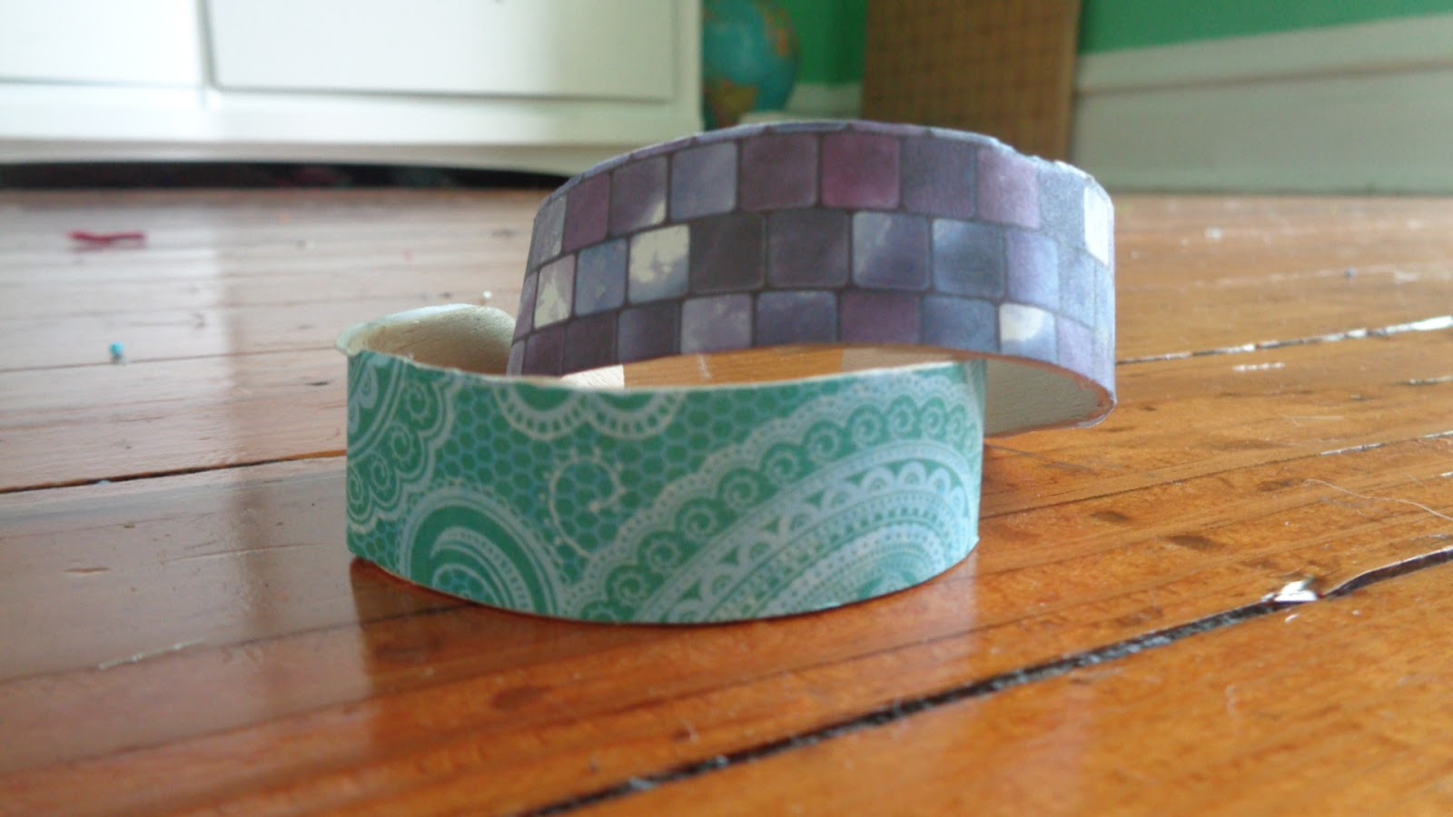 The Crafty Girls: How To Make Popsicle Stick Bracelets!