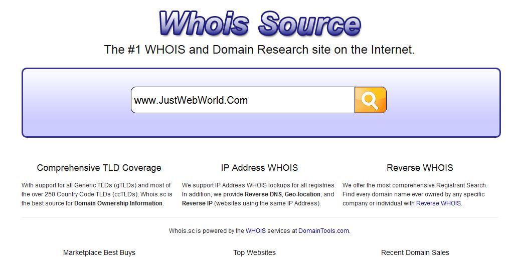 How to Get Complete Information Of Any Website