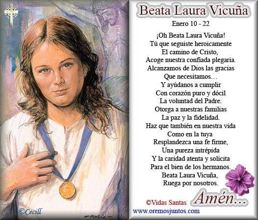 ® Gifs y Fondos Paz enla Tormenta ®: ORACIÓN A LA BEATA LAURA VICUÑA