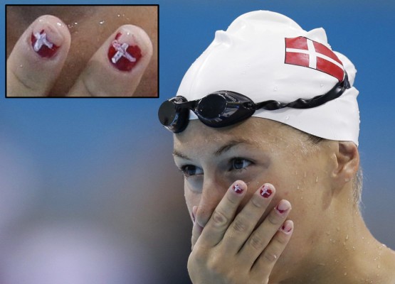 All about jewellery - what, how, who, where, why, when: Olympic manicure