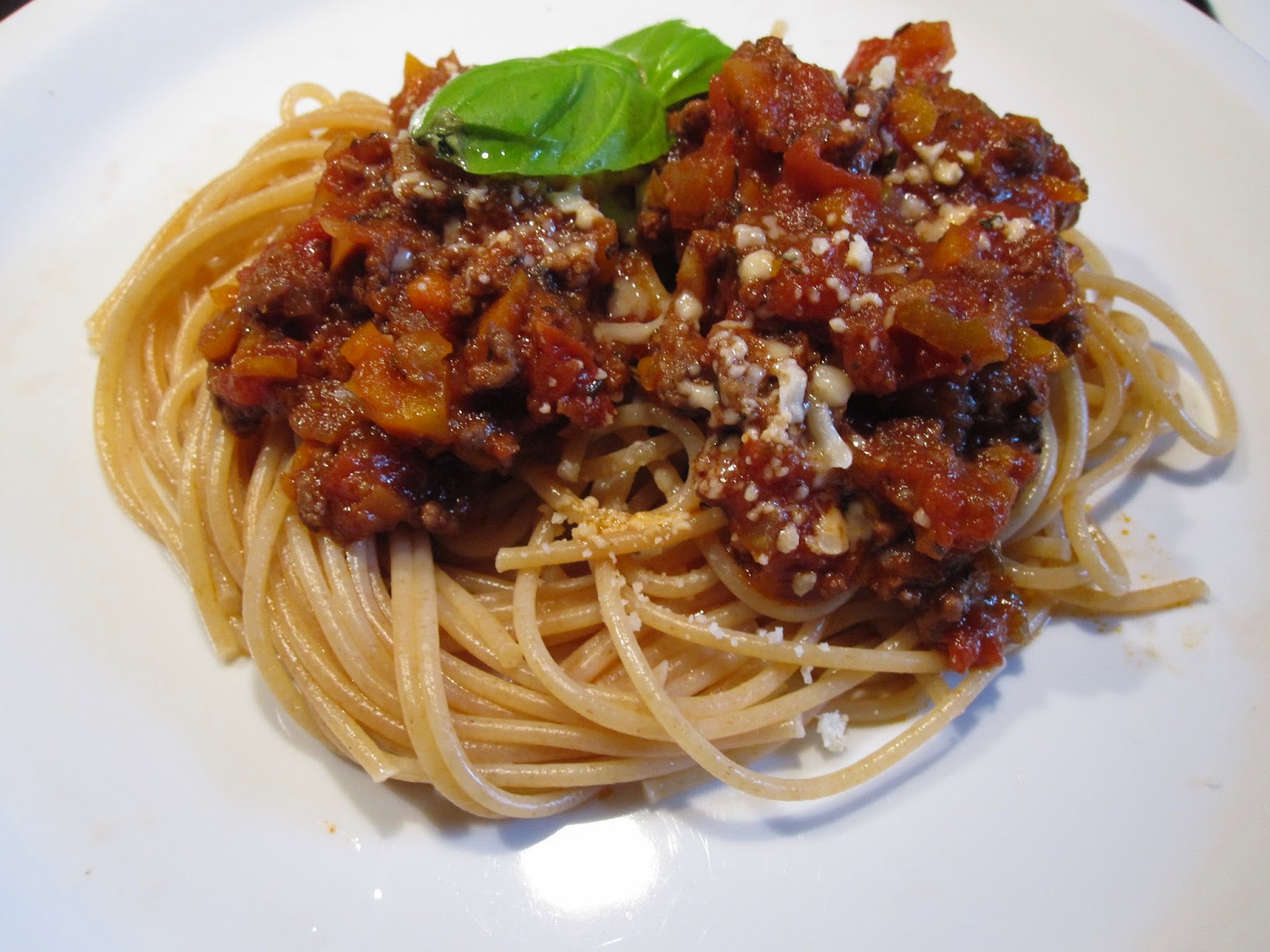 Zebra Snob: Spaghetti Bolognese