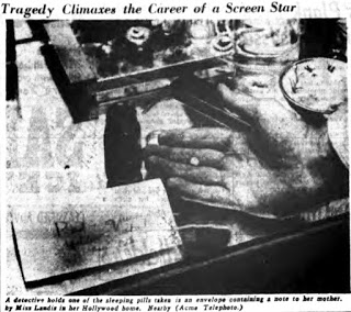 The Hidden History Blog : The Life and Death of Actress Carol Landis