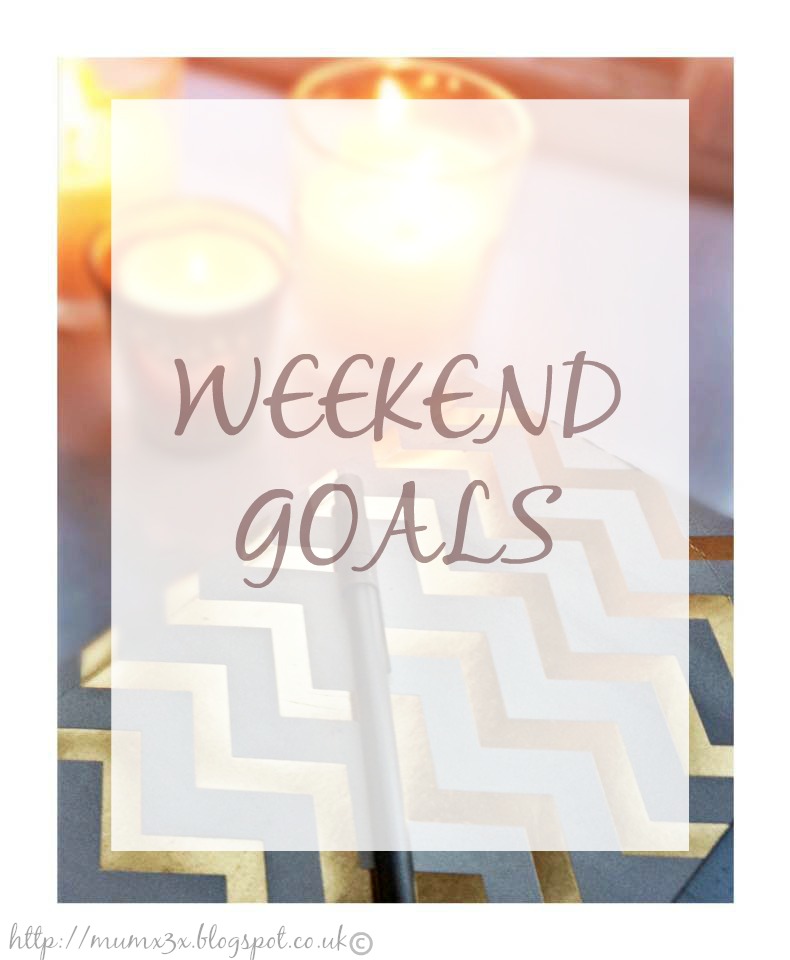 This weeks goals. - Ups & Downs, Smiles & Frowns