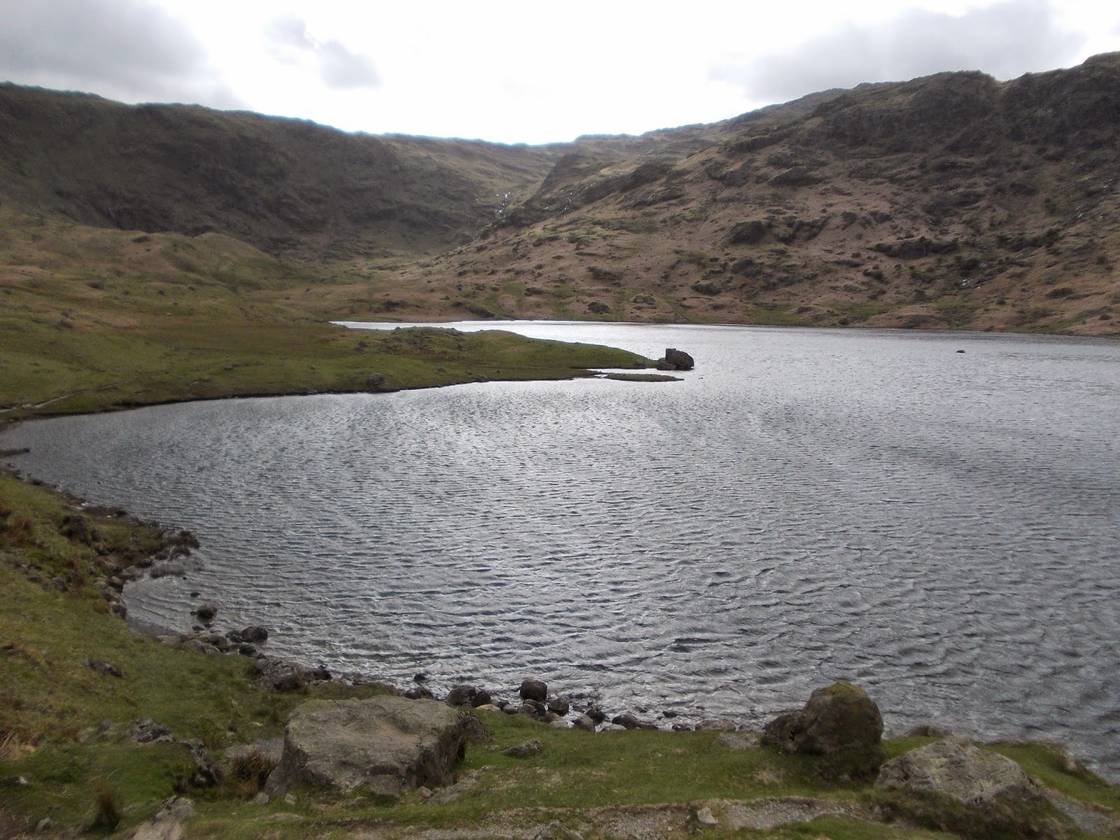 Obsessed: Wild Camp, Codale Tarn from Grasmere