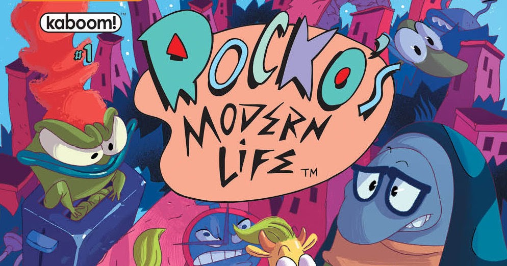 Geek Hash: All-New Rocko’s Modern Life Comic Book Series Launches at ...