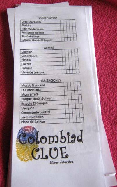 Colombiad CLUE