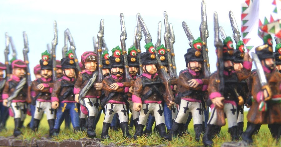 Miniature Soldiers: Székely Honvéd infantry battalions (ex 1st and 2nd ...