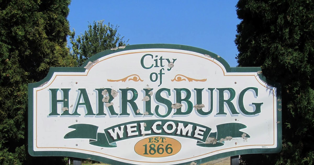 Geographically Yours Welcome: Harrisburg, Oregon