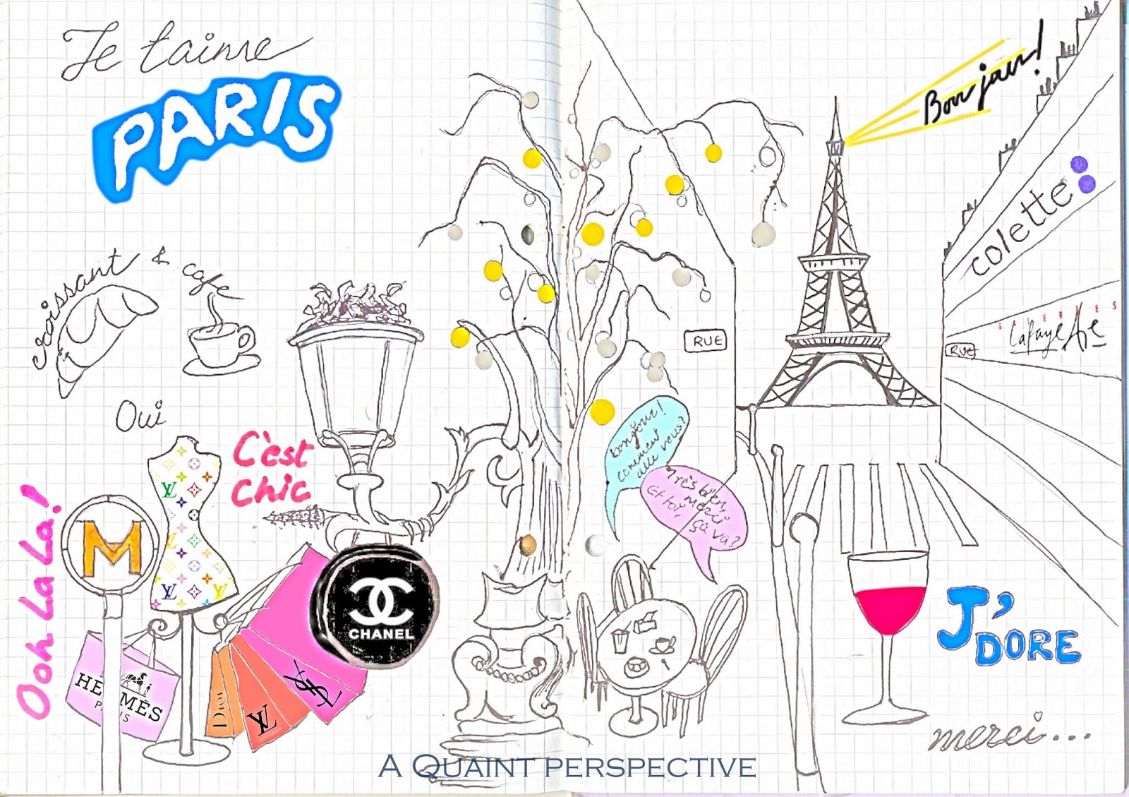 A Quaint Perspective: My favorite romantic city - Paris