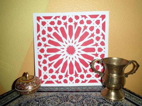A Crafty Arab: Islamic Mosaic Paper Cut