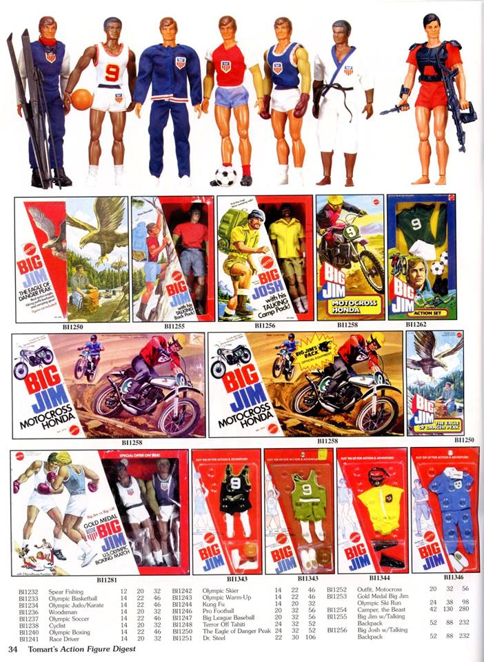 Calvin's Canadian Cave of Coolness: Big Jim Product Catalogue