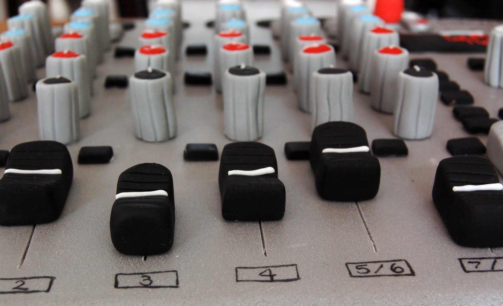 Brighton Baker: Mixing Desk Cake: The Making Of...