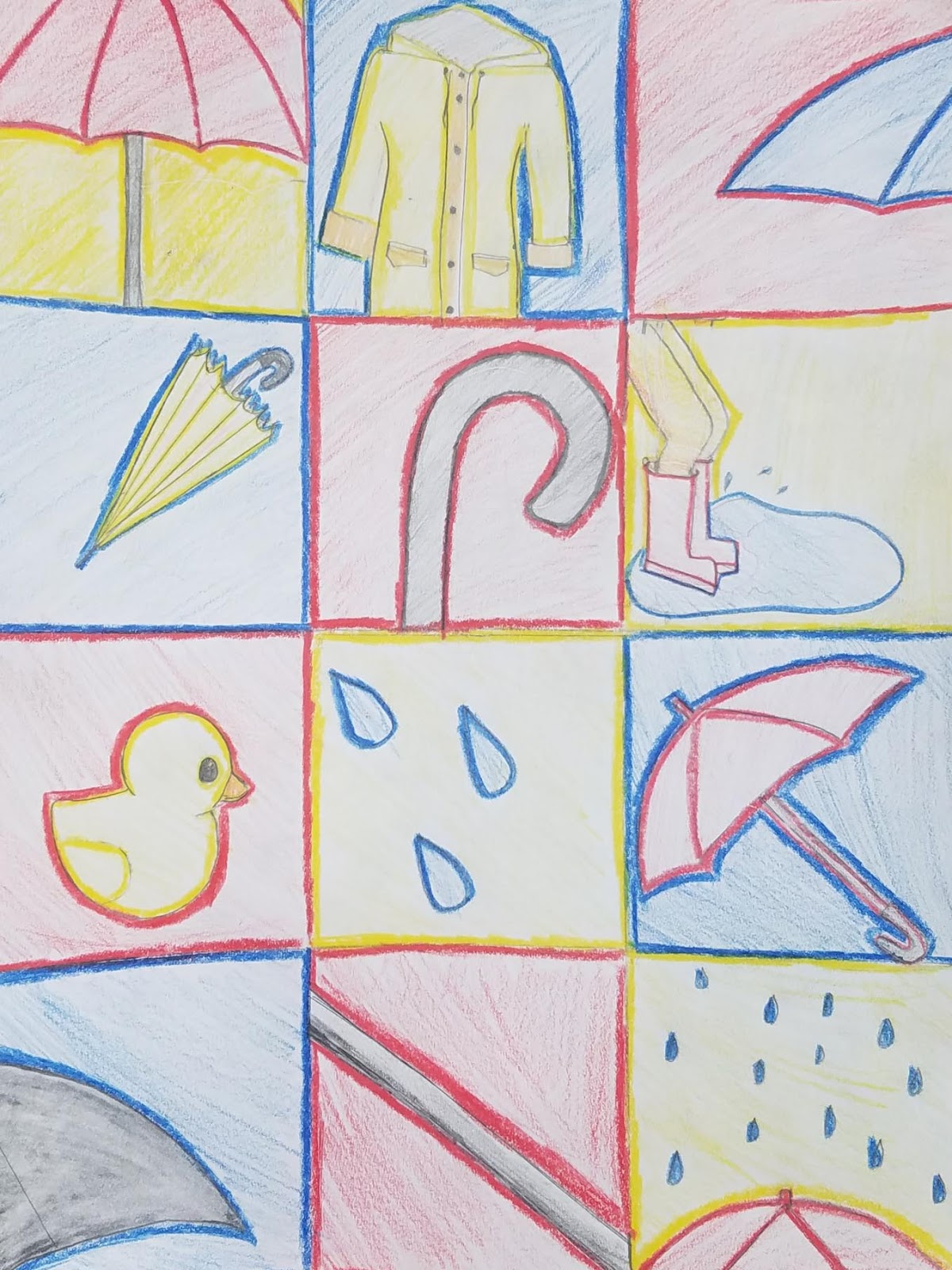 Jerdee's Art Classes: Drawing A | Focus Drawings (12 close-ups of an ...