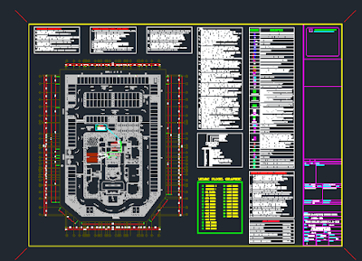 Fire Alarm AutoCAD Drawings for A Residential Building