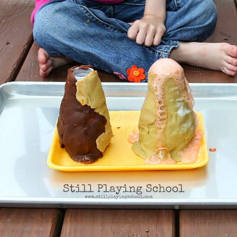 Comparing Homemade Volcano Recipes | Still Playing School