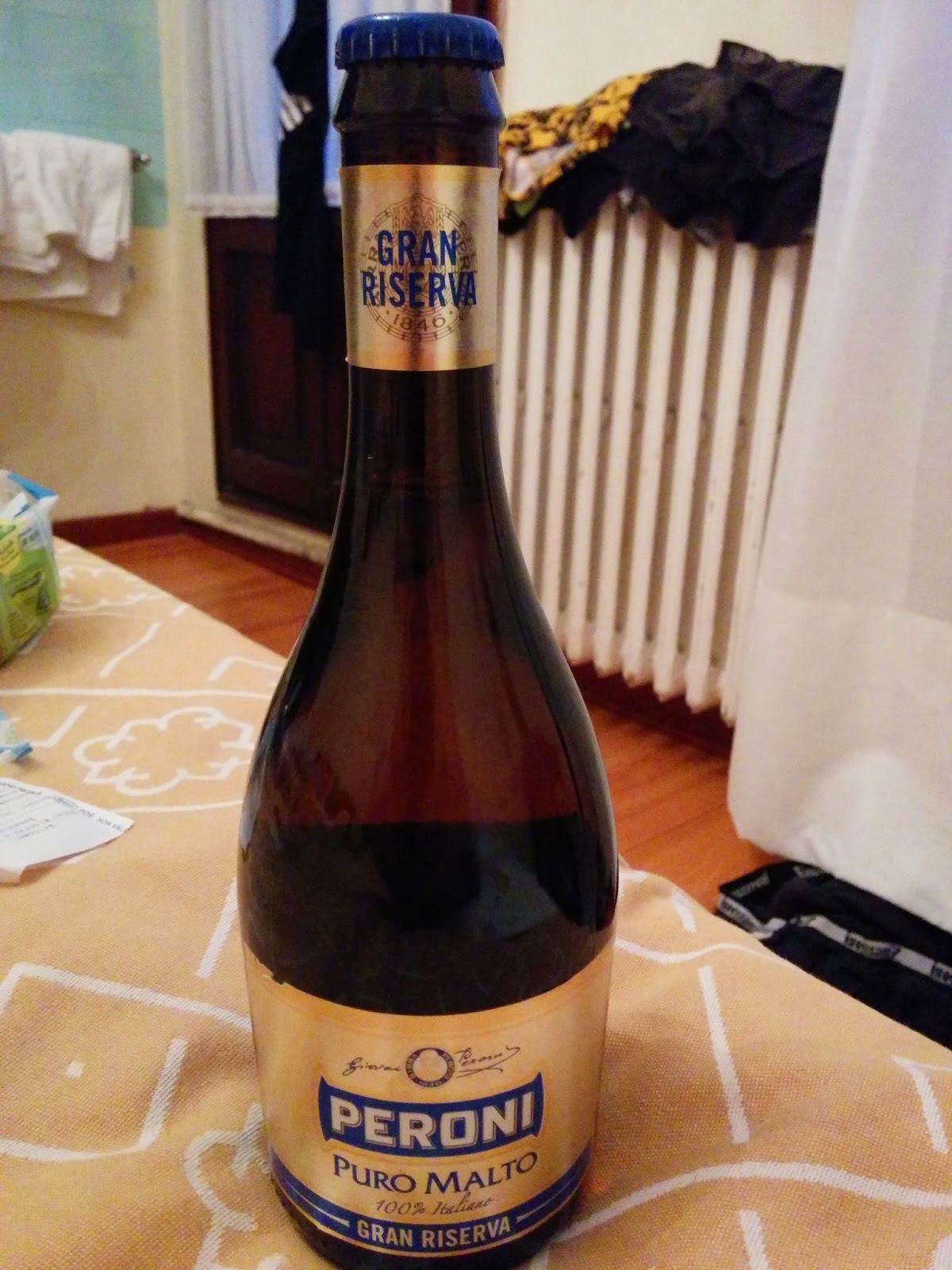 Beer, Booze and other Beverages - reviews blog: Beer review: Peroni ...