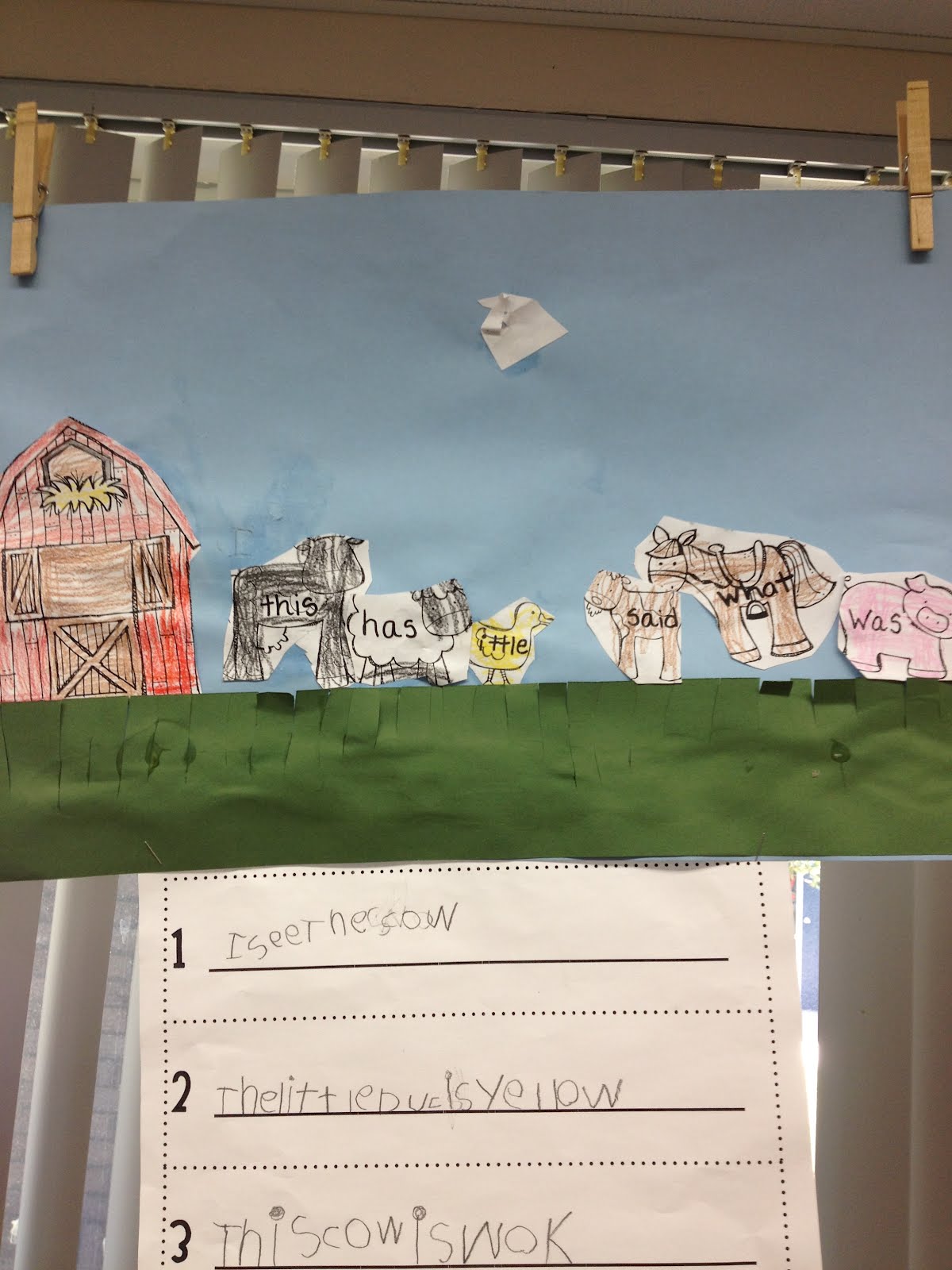 Kroger's Kindergarten: More farm fun.