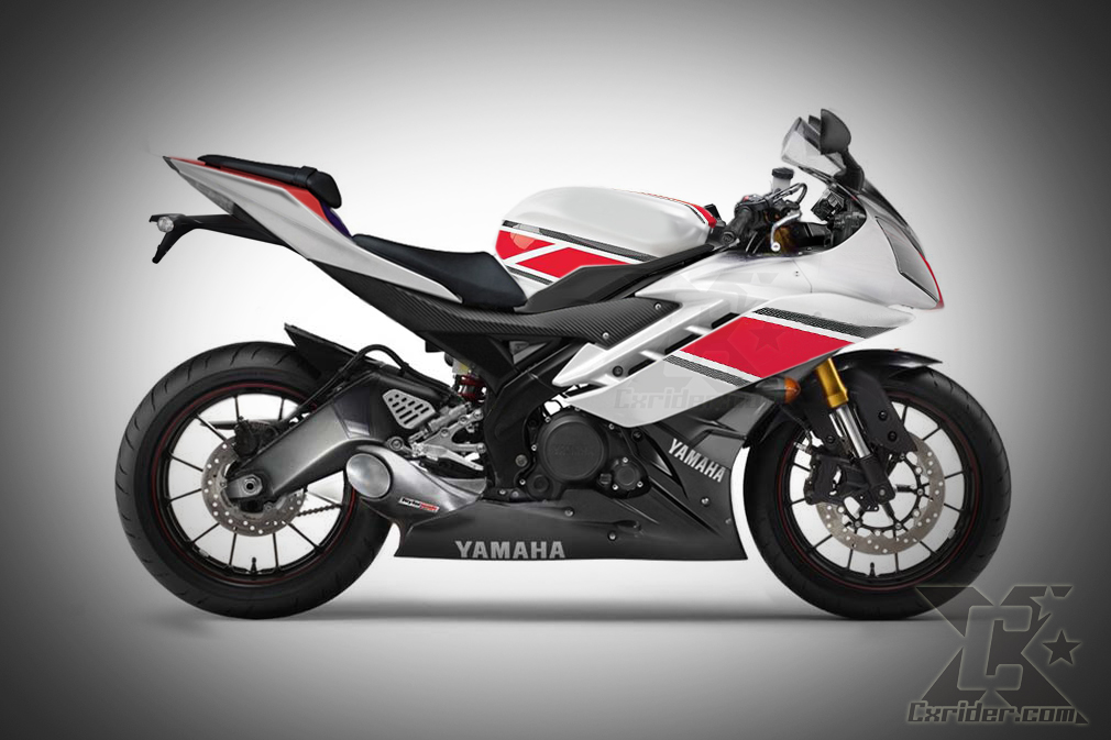 Modifikasi yamaha r15 terbaru movistar new merah velg jari jari ala ...