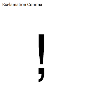 Design Context: 14 unusual punctuation marks