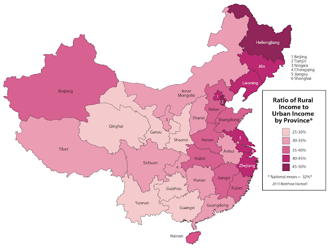 Wildcats & Black Sheep China's Economic Disparity...In Maps - Wildcats ...