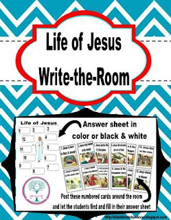 Bible Fun For Kids: Write-the-Room: Life of Jesus