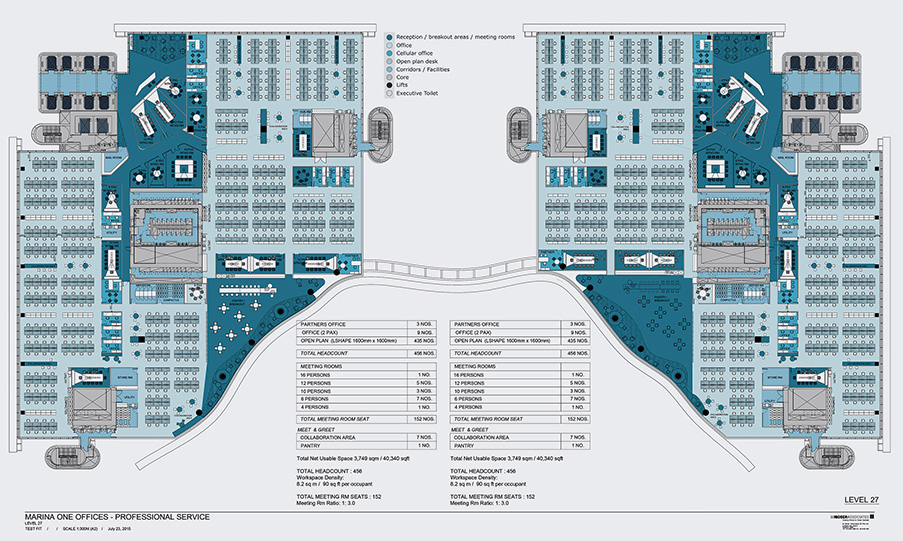 Marina One Singapore by M+S : Marine One Office