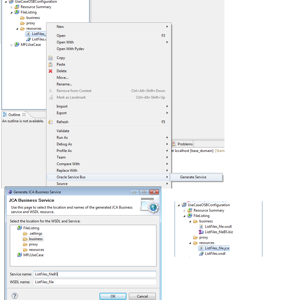 Osb 11g File Listing In Oracle Service Bus Oracle Fusion Middleware Blog