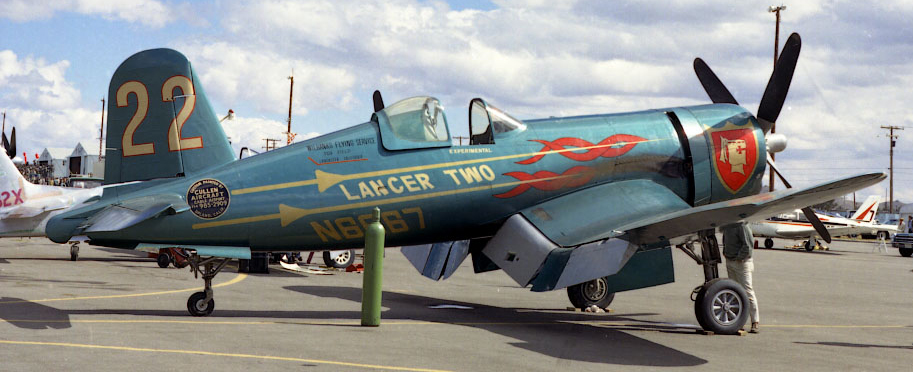 Tailhook Topics Drafts: F4U-4 Lancer II Reno Air Races