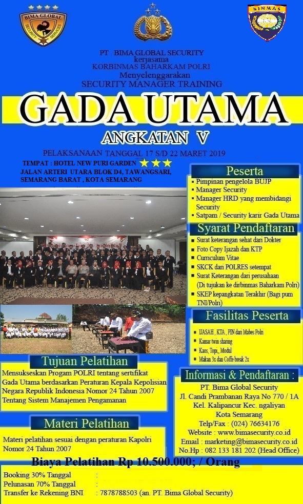 PT BIMA GLOBAL SECURITY