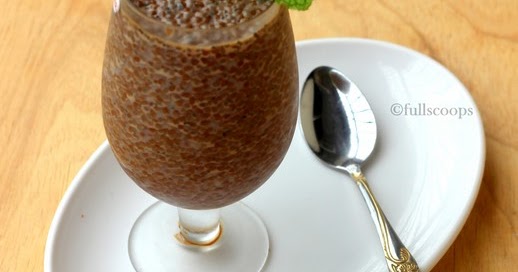 Chocolate Basil Seed Pudding ~ Full Scoops - A food blog with easy ...