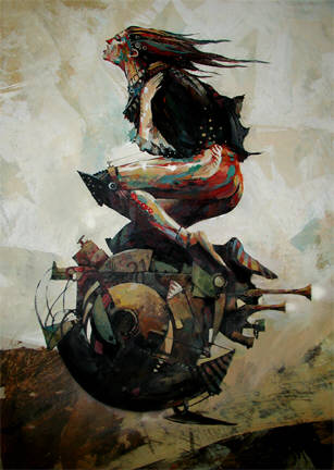 Cromofora La ( Paloma) Contemporary Online Art Gallery: BRUCE HOLWERDA