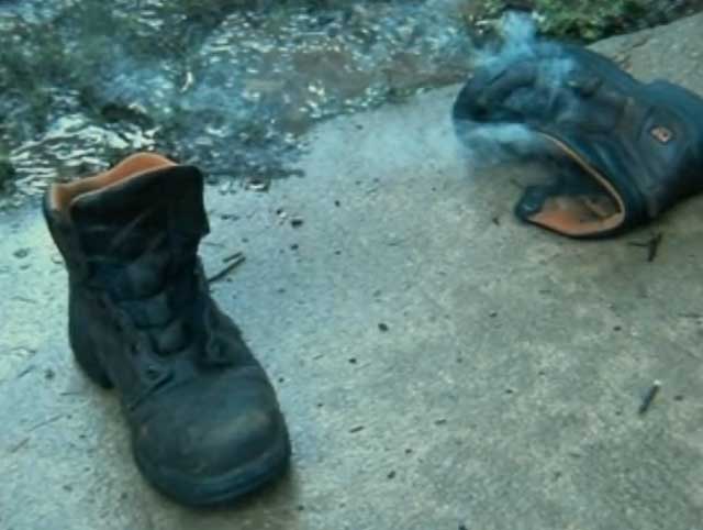 Nothing To Do With Arbroath: Lightning strike blew man out of his boots