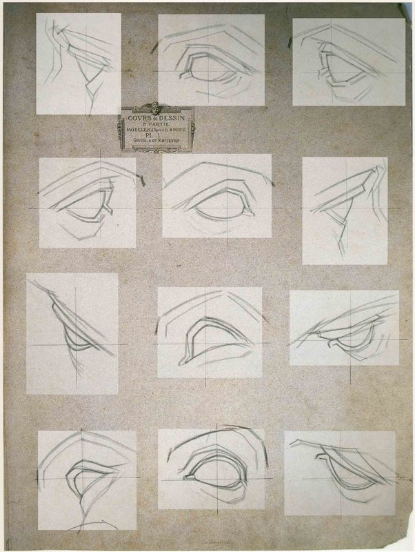 Mandar Marathe's Art Blog: My take at Bargue plates - Eyes