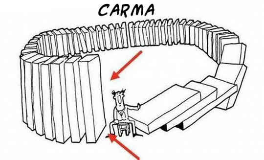 Lots Of Laughs Brasil: Como entender o carma