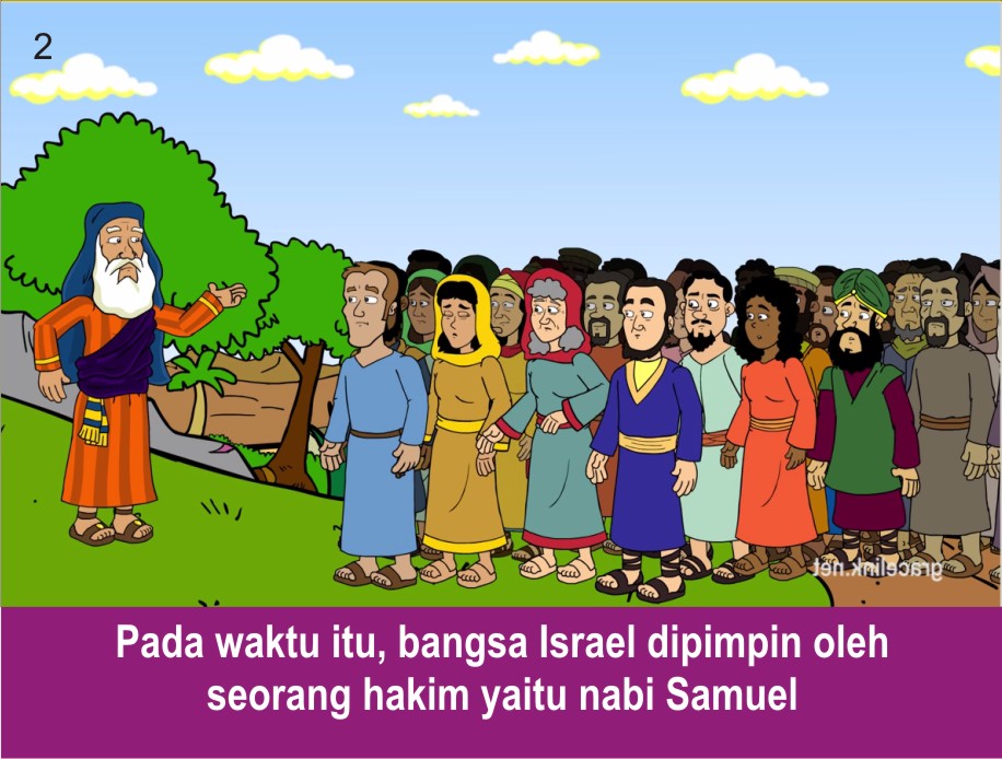 Komik Alkitab Anak: Saul Raja Israel Pertama