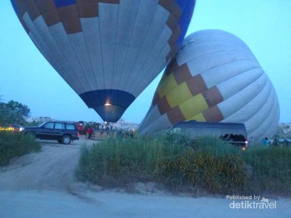 Naik Balon Udara di Cappadocia, Turki - Wisata Turki