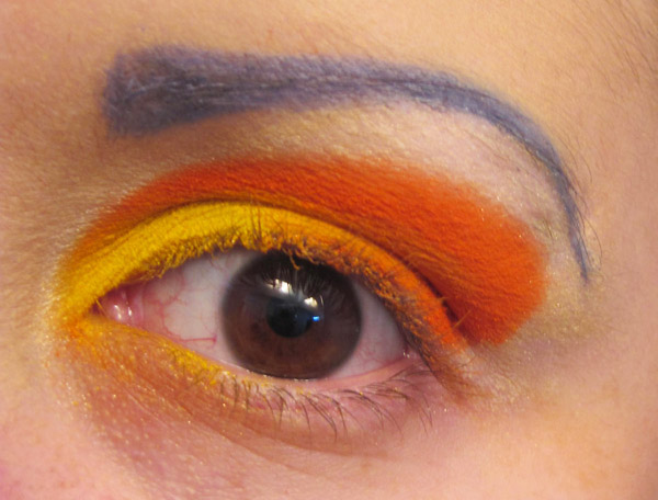 Bumzigana's World of Creativity: Femme Alien/Futuristic Makeup Tutorial